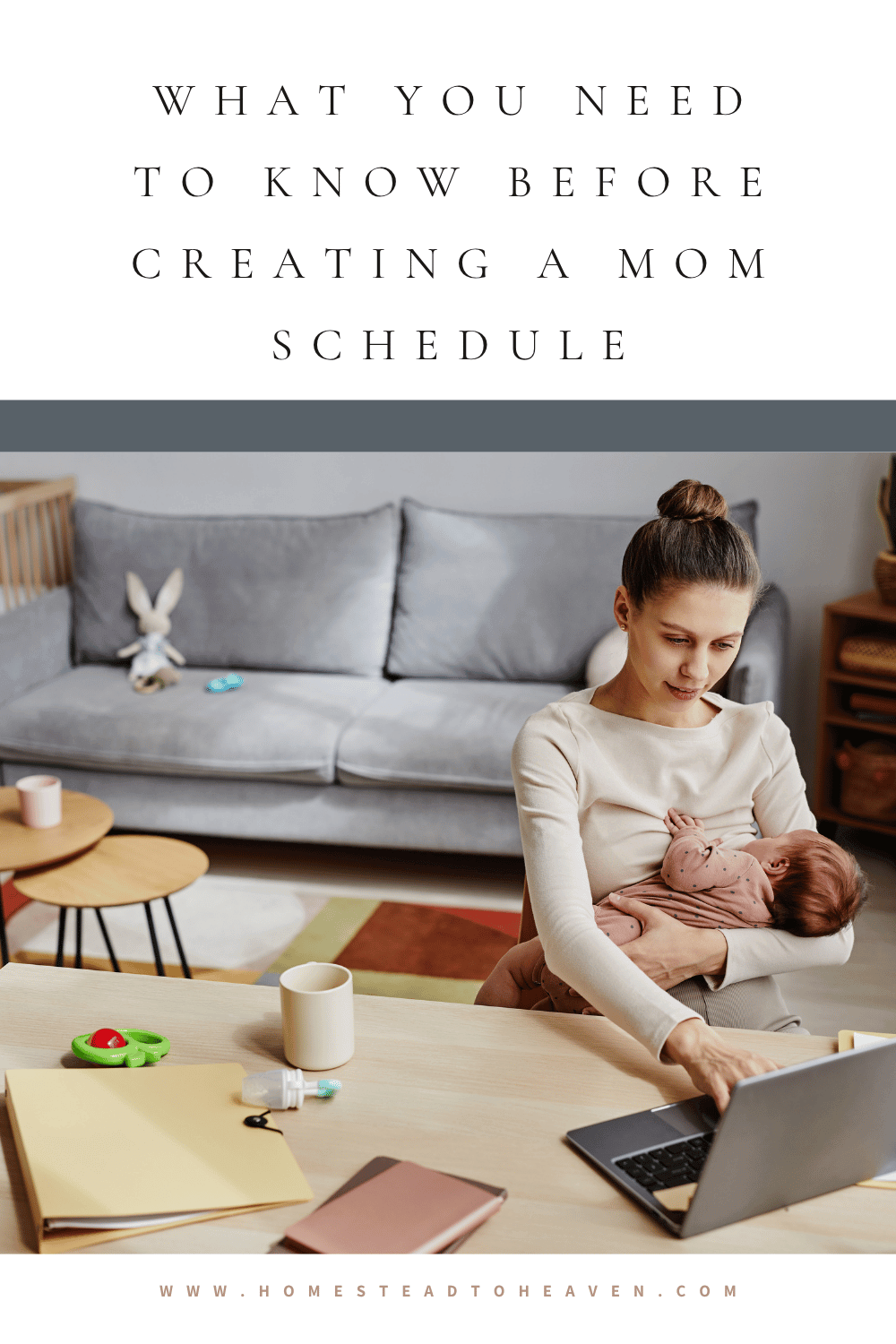 What You Need to Know Before Creating a Mom Schedule - Homestead to Heaven